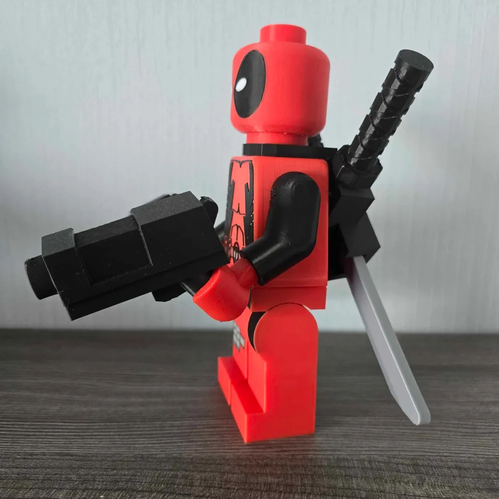 Big Brick * DEADPOOL * Super Heroes by cBoLsmUiEc - MakerWorld