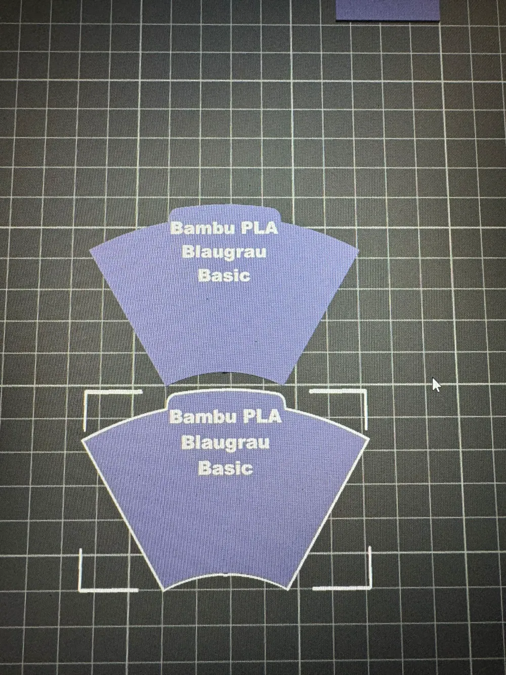 Sunlu RFID Chip Befestigung Blaugrau Basic/ Sunlu RFID mounting ...