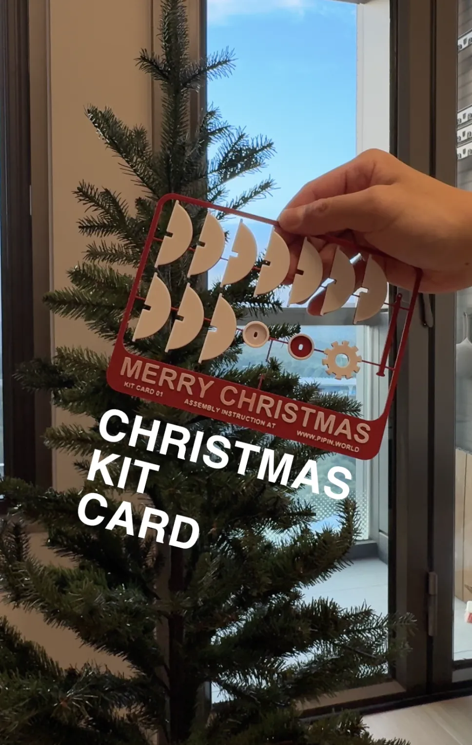 Christmas Kit Card 01 | Pipin.World - Free 3D Print Model - MakerWorld