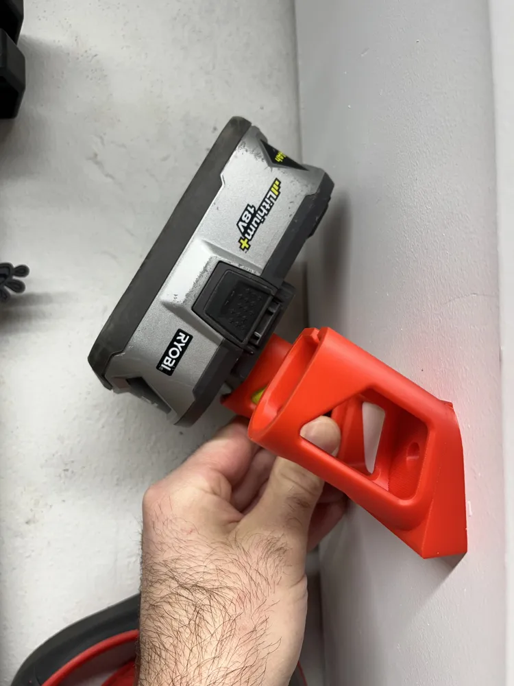 Ryobi Wall Mount 18v Battery Holder Double Triple by Claimed4all ...