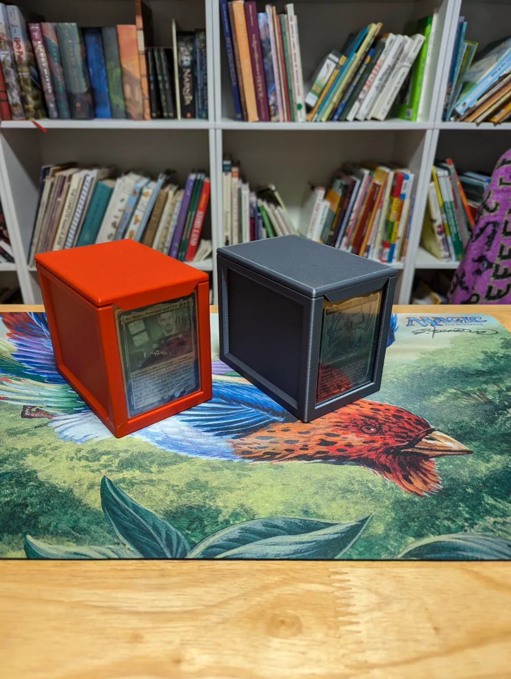 MTG Commander Deck Box Extended Dice Storage by Cincinnati Squirrel ...