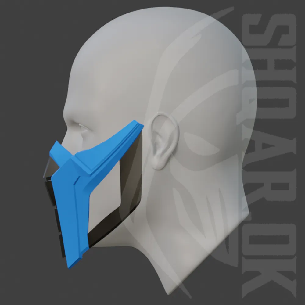 Sub Zero mask from MK11 - Endless Winter - Free 3D Print Model - MakerWorld