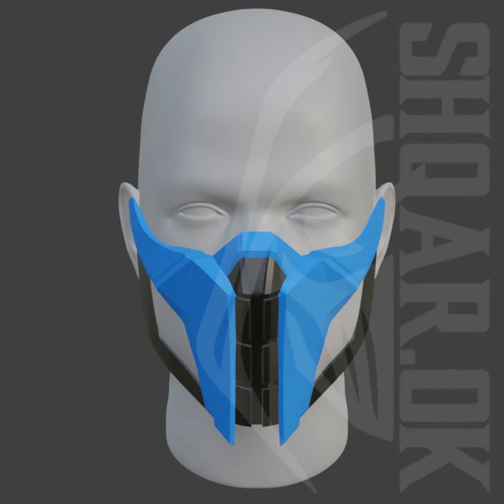 Sub Zero mask from MK11 - Endless Winter by ShQ@r.Ok MakerWorld ...