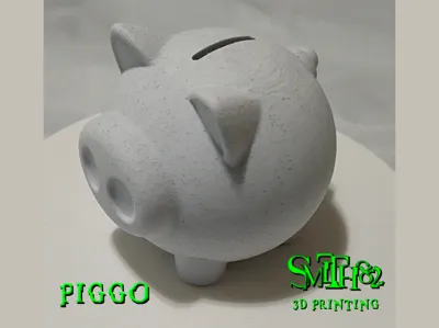 Piggy bank 3d print model download - MakerWorld