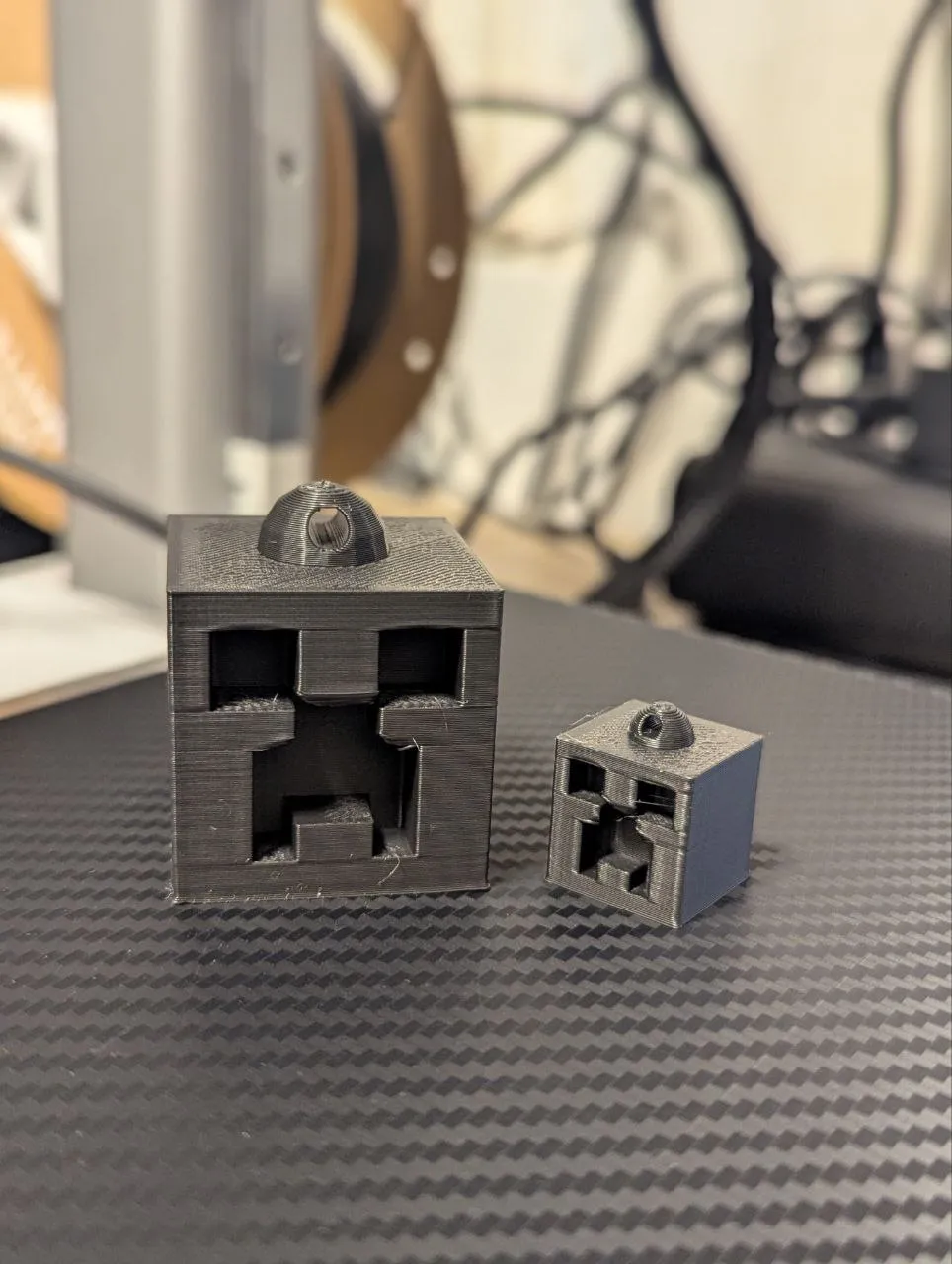 Creeper Schlüsselanhänger - funktioniert ohne Stützen! – Kostenloses 3D ...