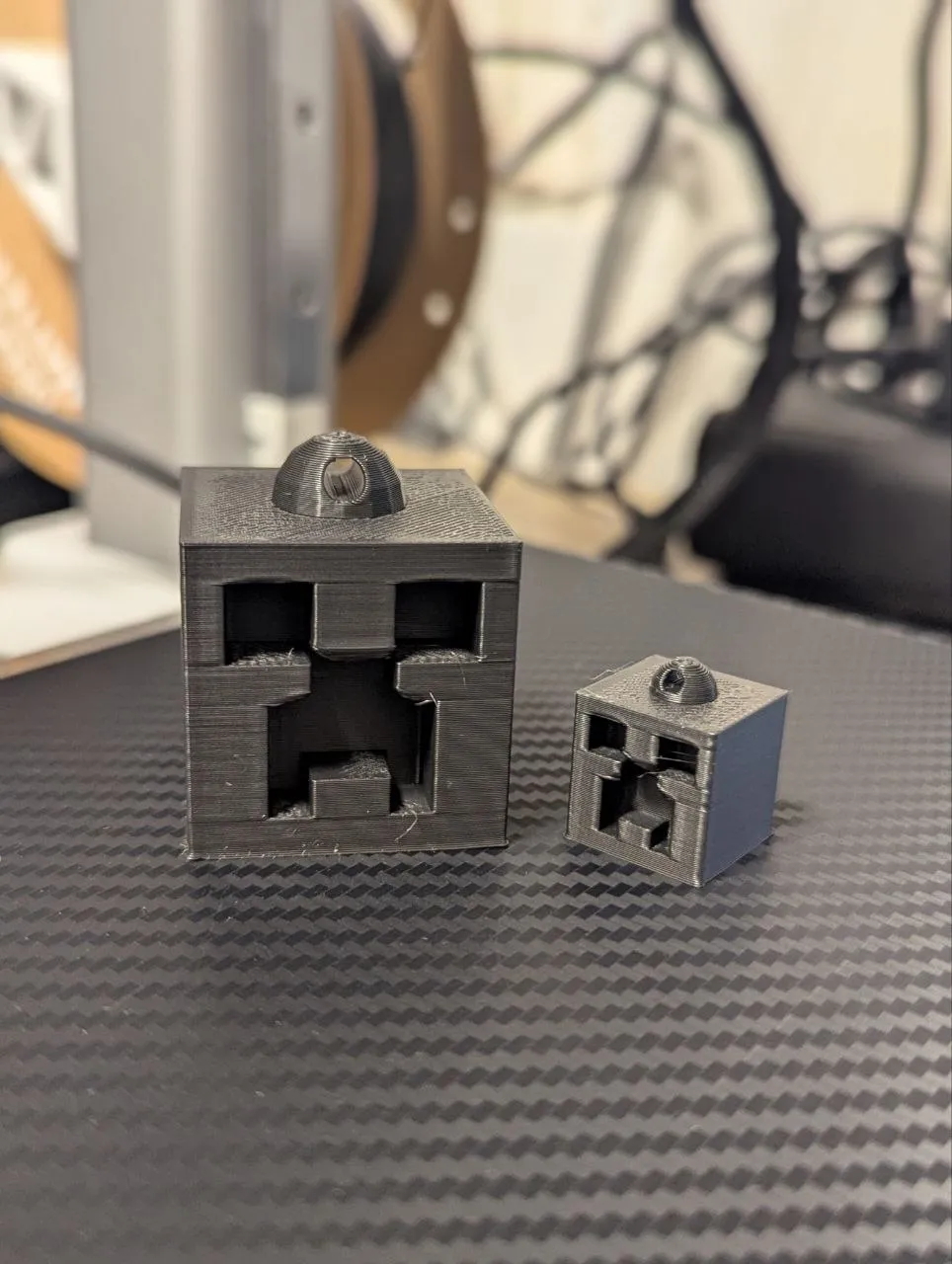 Creeper Schlüsselanhänger - funktioniert ohne Stützen! – Kostenloses 3D ...