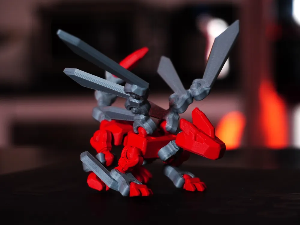Bladewing Dragon - Model Kit - Free 3D Print Model - MakerWorld