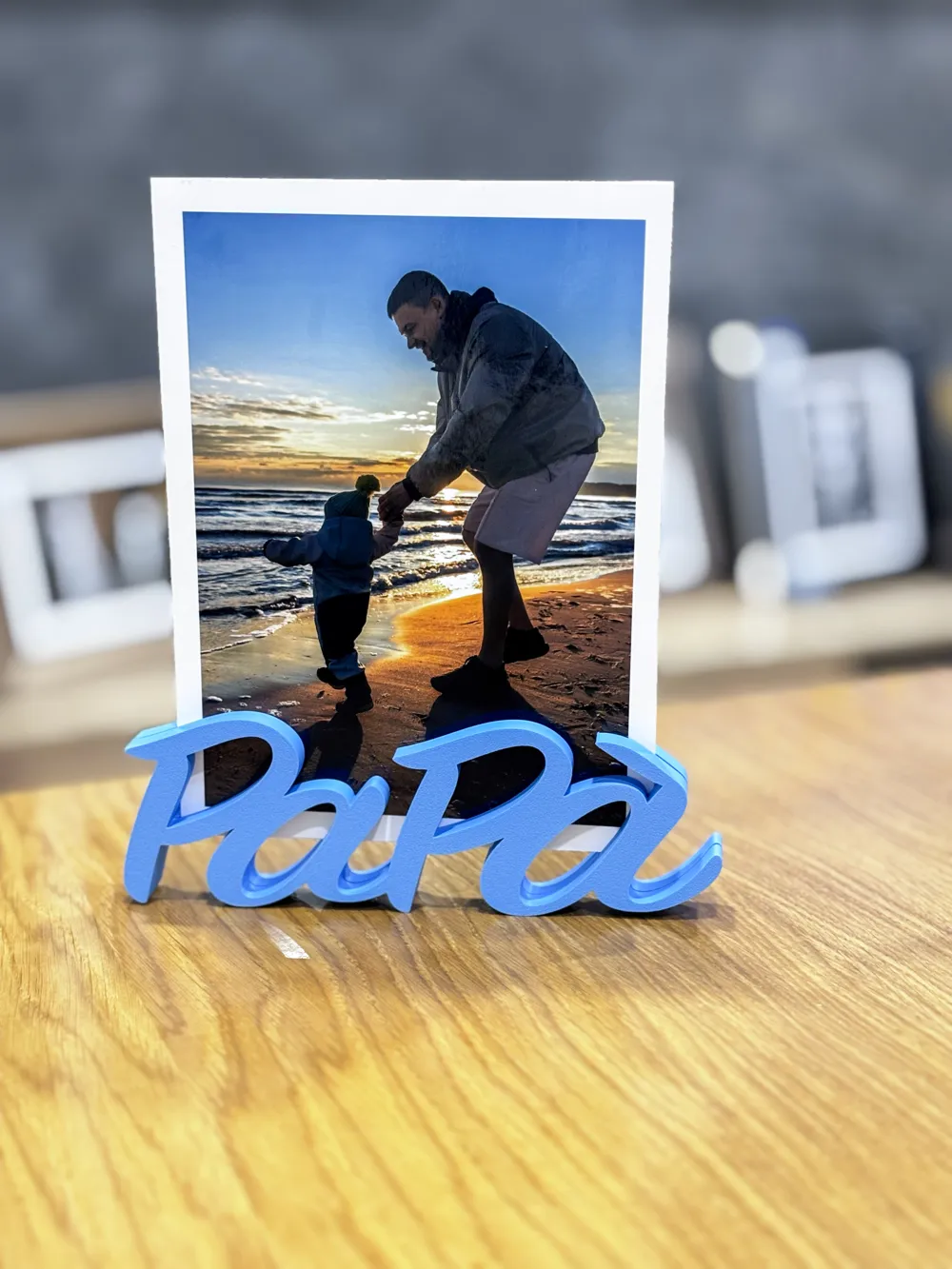 Dad Photo Frame - Free 3D Print Model - MakerWorld