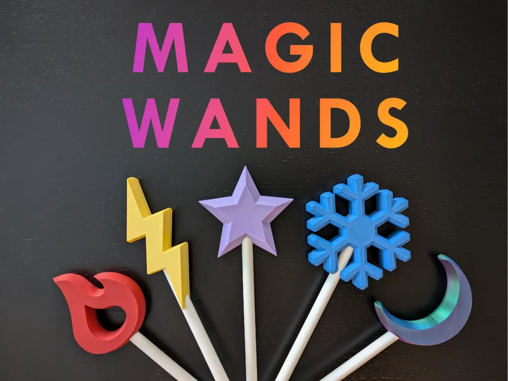 Magic Wands by DirkMcGirk MakerWorld: Download Free 3D Models