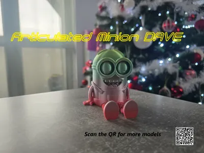 Minion Dave Articulated by 3Devil MakerWorld: Download Free 3D Models