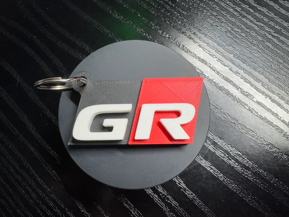 Toyota GR Keychain by Habo - MakerWorld