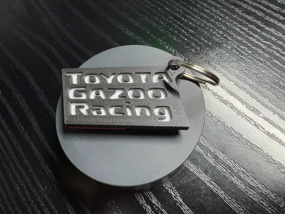 Toyota GR Keychain by Habo - MakerWorld