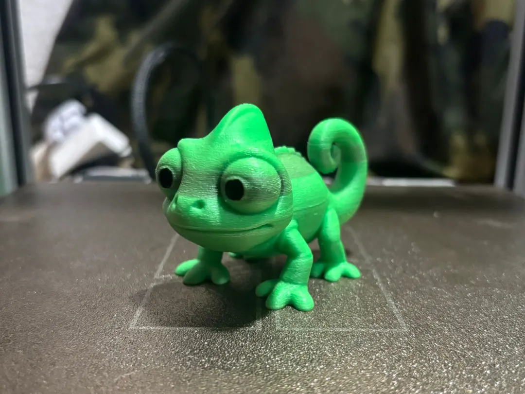 Mini Chameleon Cute - Pascal Rapunzel - Free 3D Print Model - MakerWorld