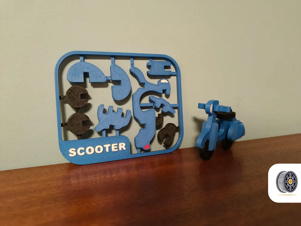Cute Scooter Kit Card | AMS ready by Mike.stl MakerWorld: Download Free ...