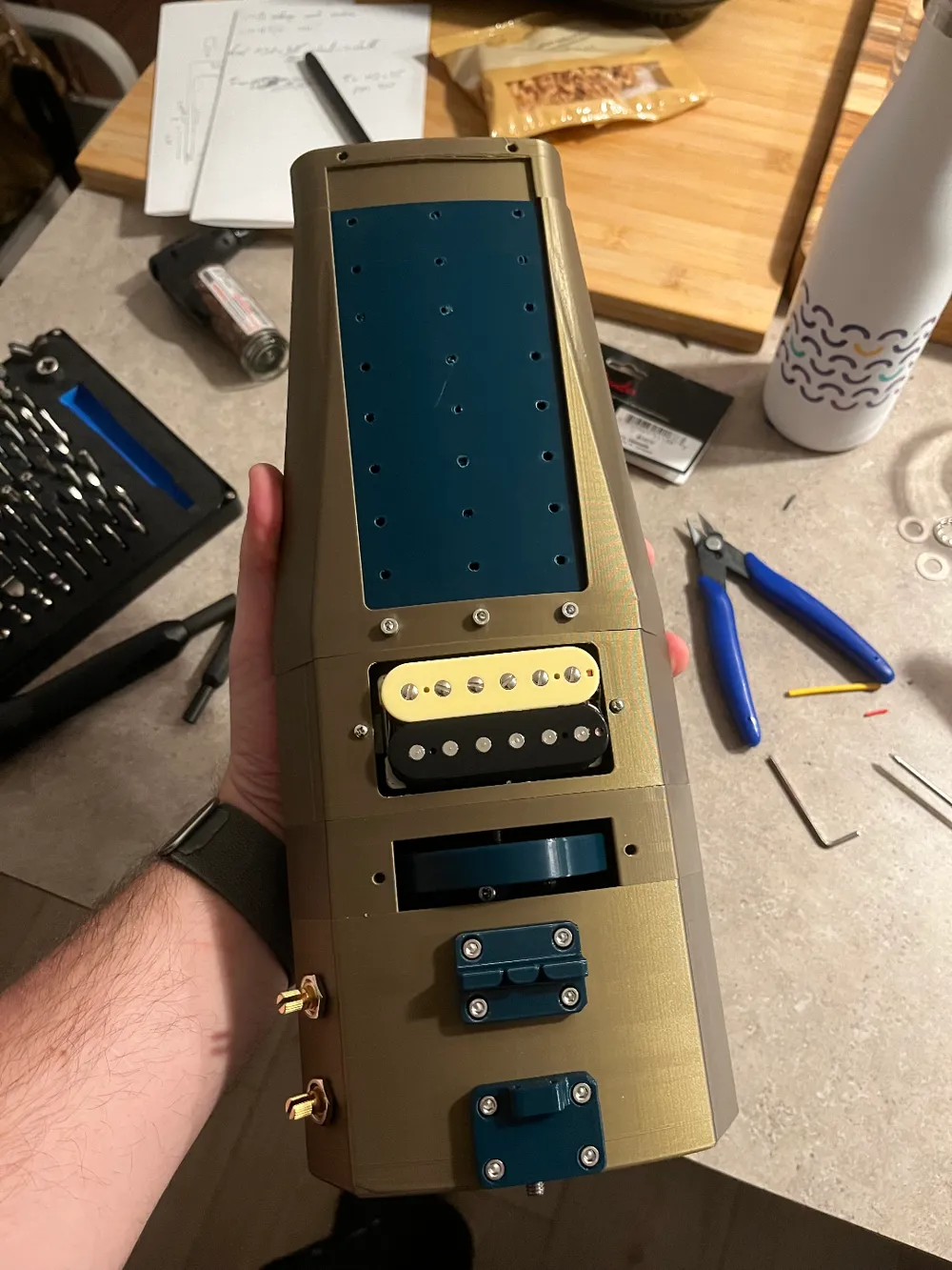 Electric Hurdy Gurdy (A1 Mini large project) Remixed by Jp - MakerWorld