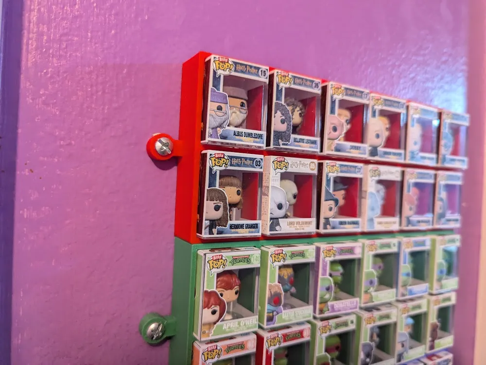 Bitty Pop Wall Display by Taylor G - MakerWorld