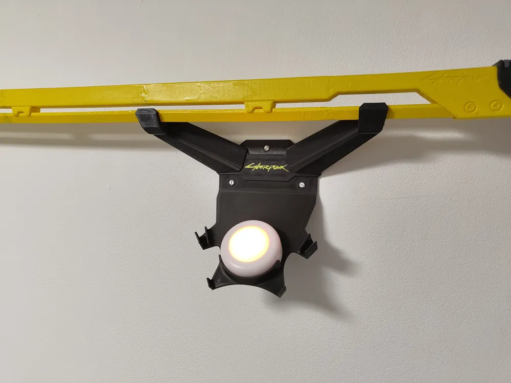 CyberPunk Katana + mask Stand by Rabbiks MakerWorld: Download Free 3D ...