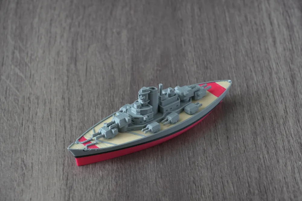 Mini Bismarck by Nikko_V MakerWorld: Download Free 3D Models