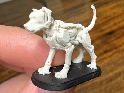 Robot dog miniature - Free 3D Print Model - MakerWorld