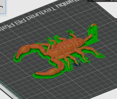 Realistic 3D Printable Scorpion Model by PS3D CREATIVE MakerWorld ...