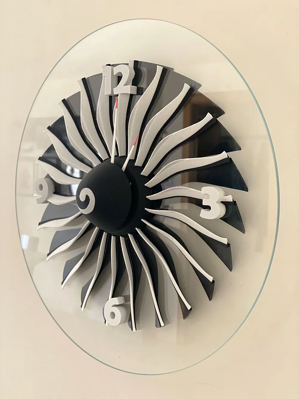 Aeronautical Reactor Wall Clock by vincenzonp MakerWorld: Download Free ...