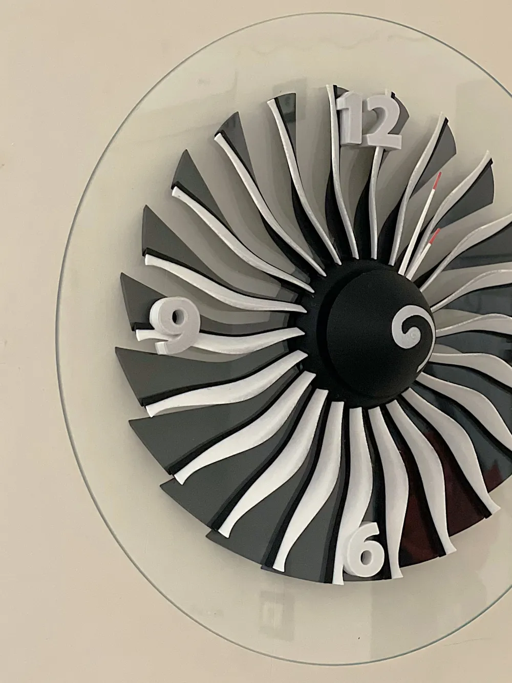 Aeronautical Reactor Wall Clock by vincenzonp MakerWorld: Download Free ...