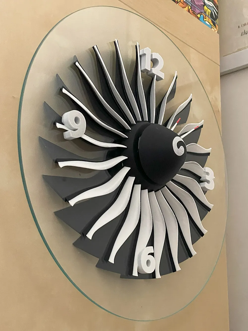 Aeronautical Reactor Wall Clock by vincenzonp MakerWorld: Download Free ...
