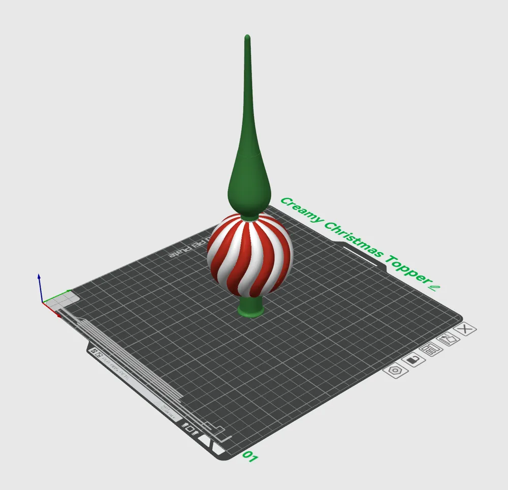 Best Christmas Tree Topper - Free 3D Print Model - MakerWorld