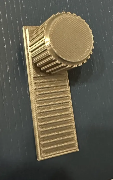 Ribbed Kitchen Knob Handle by TMWH87 - MakerWorld