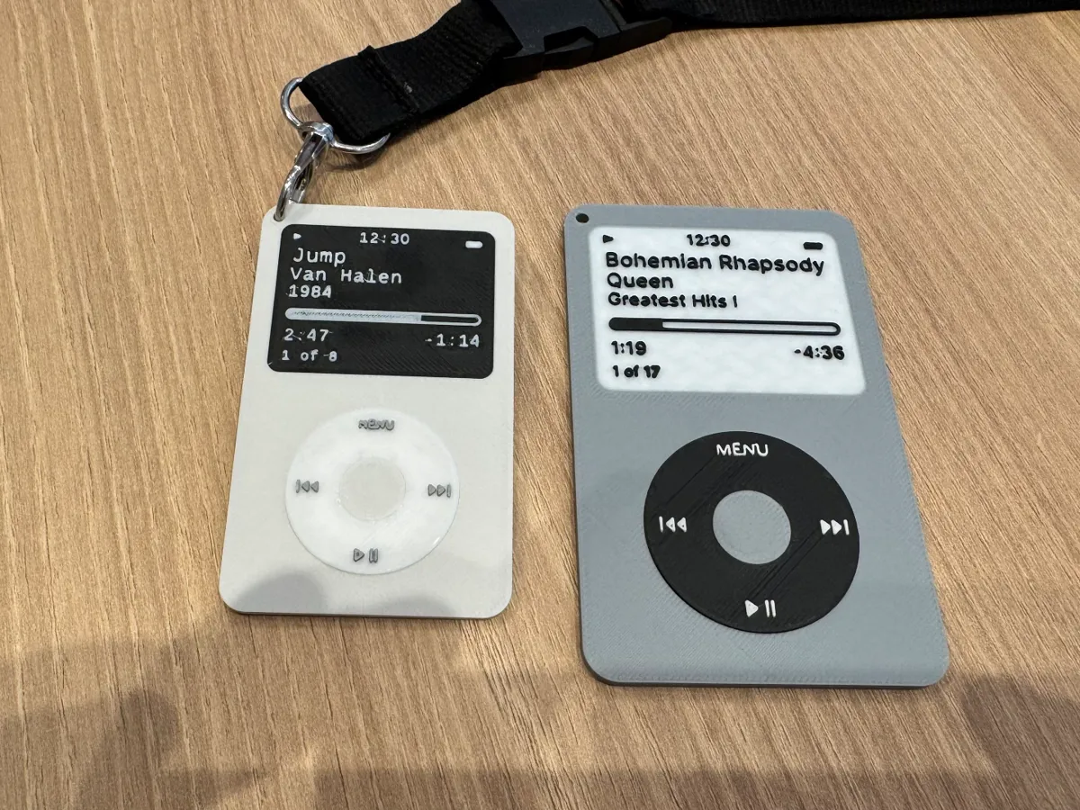 Customizable Classic iPod Keychain - Free 3D Print Model - MakerWorld