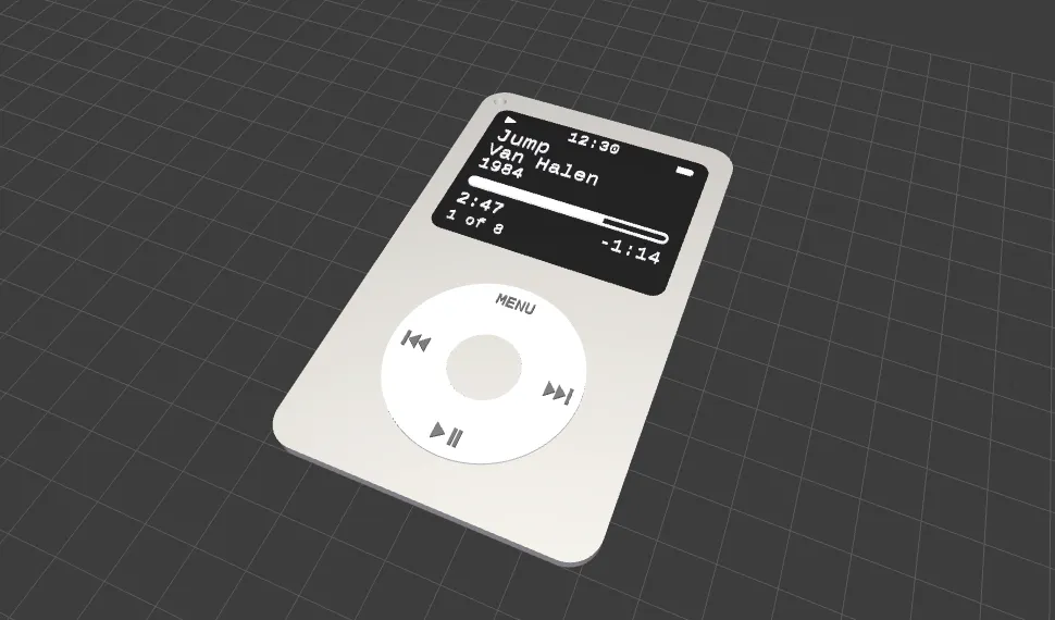 Customizable Classic iPod Keychain - Free 3D Print Model - MakerWorld