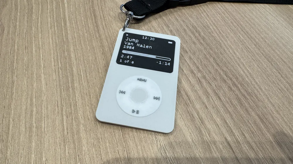 Customizable Classic iPod Keychain - Free 3D Print Model - MakerWorld