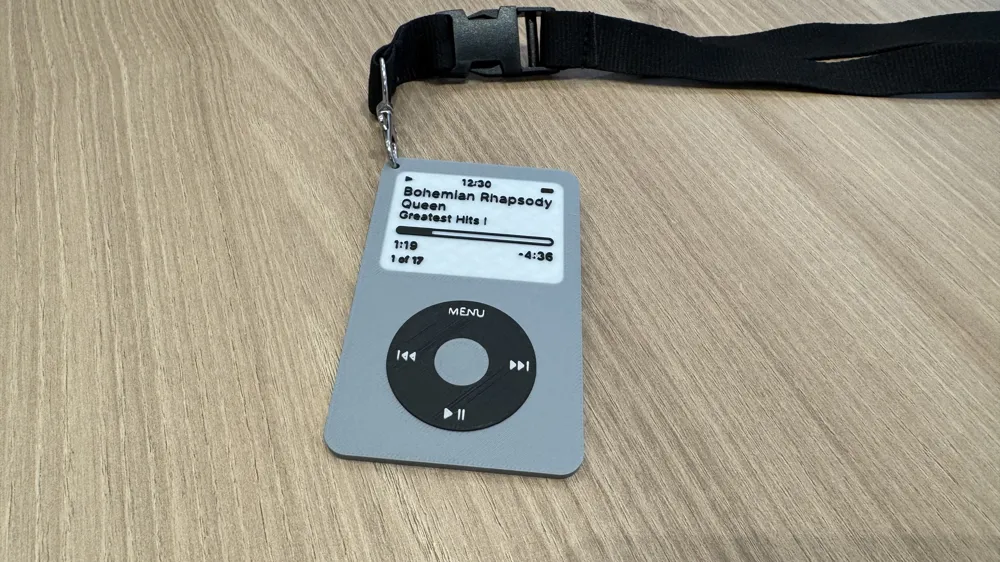 Customizable Classic iPod Keychain - Free 3D Print Model - MakerWorld