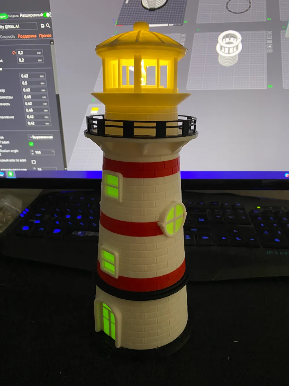 Lighthouse Box Organizer by Filibuster MakerWorld: Download Free 3D Models