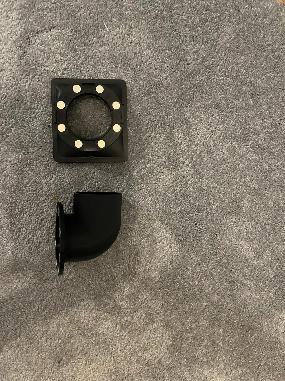 X1C/P1s Magnetic Rear Vent Hose Adapter Remix Remixed by Protyle ...