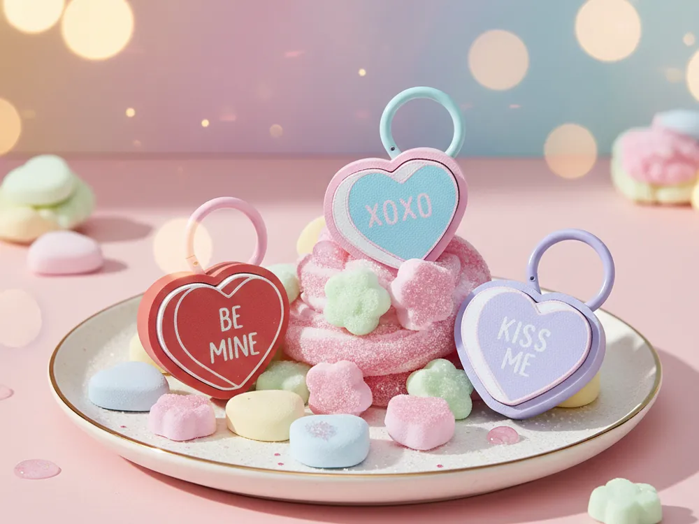 candy hearts Clicker - Free 3D Print Model - MakerWorld
