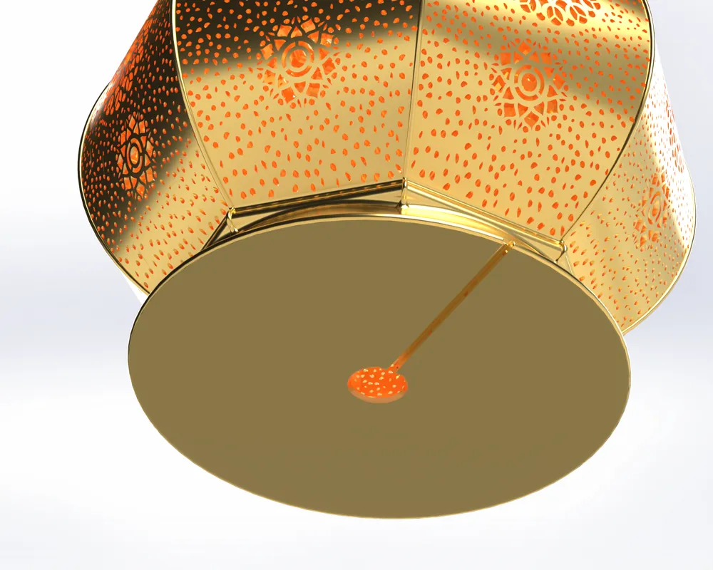 Moroccan Lamp - LED Lamp Kit MH001 by Made.In.Meidling MakerWorld ...