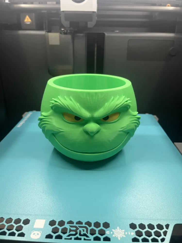 Vaso Grinch / Tigela / Recipiente por Invento de Rose MakerWorld: Baixe ...