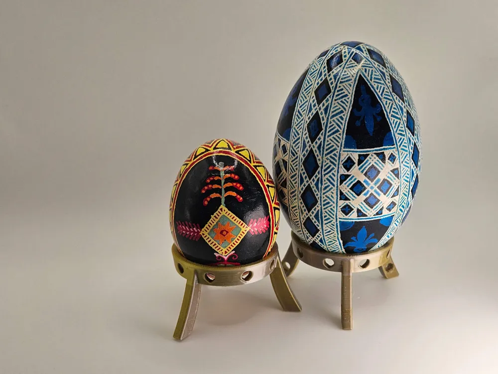 Display Stand for Decorated Easter Eggs by RobertoZen MakerWorld ...