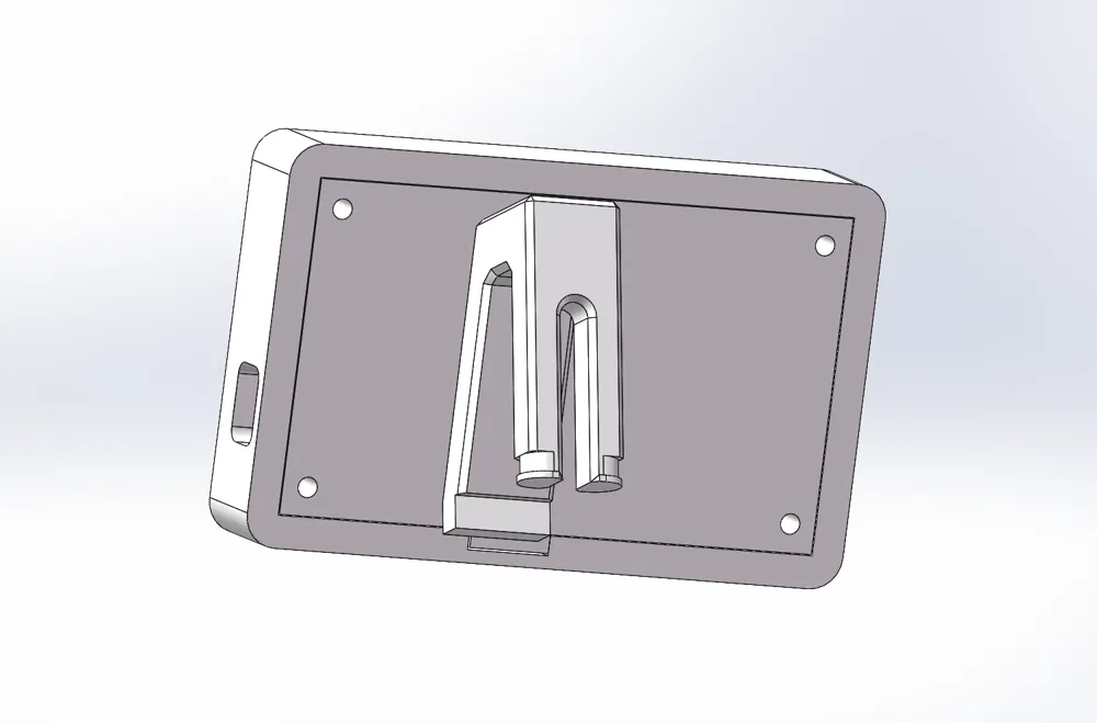 Xtouch screen magnetic mount for P1S/P1P Remixed by 天鹰 - MakerWorld