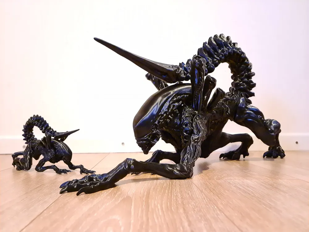 Xenomorph Alien Remixed by 3Dan MakerWorld: Download Free 3D Models