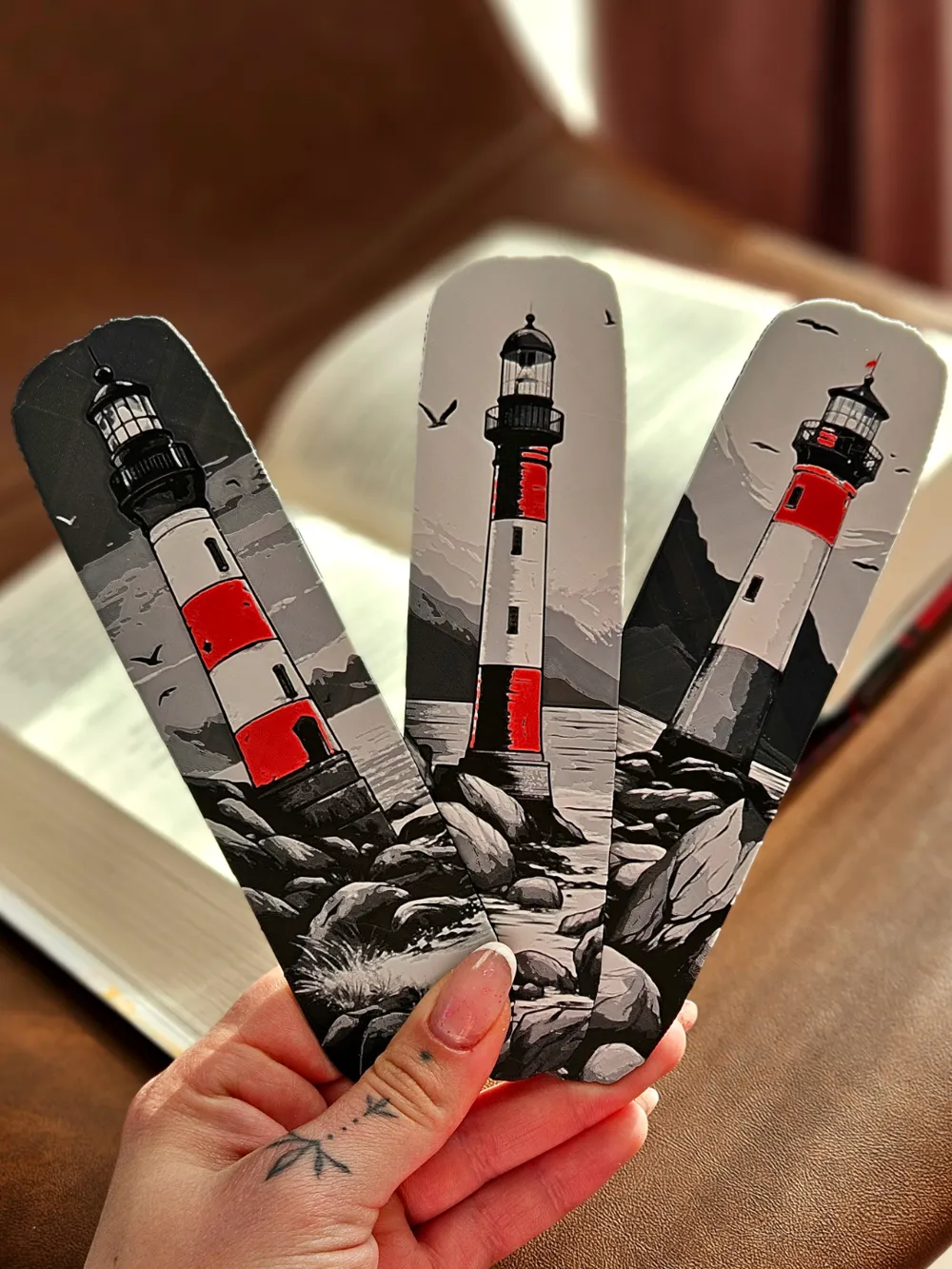 Lighthouse Tales - Bookmarks Set - Free 3D Print Model - MakerWorld