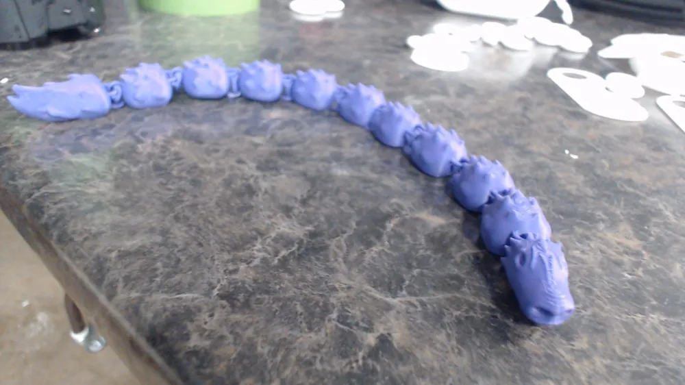 articulated barney dragon by Pdizzy - MakerWorld