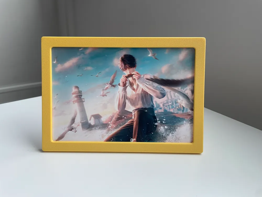 4x6 Photo Frame by Luffy Pikachu - MakerWorld