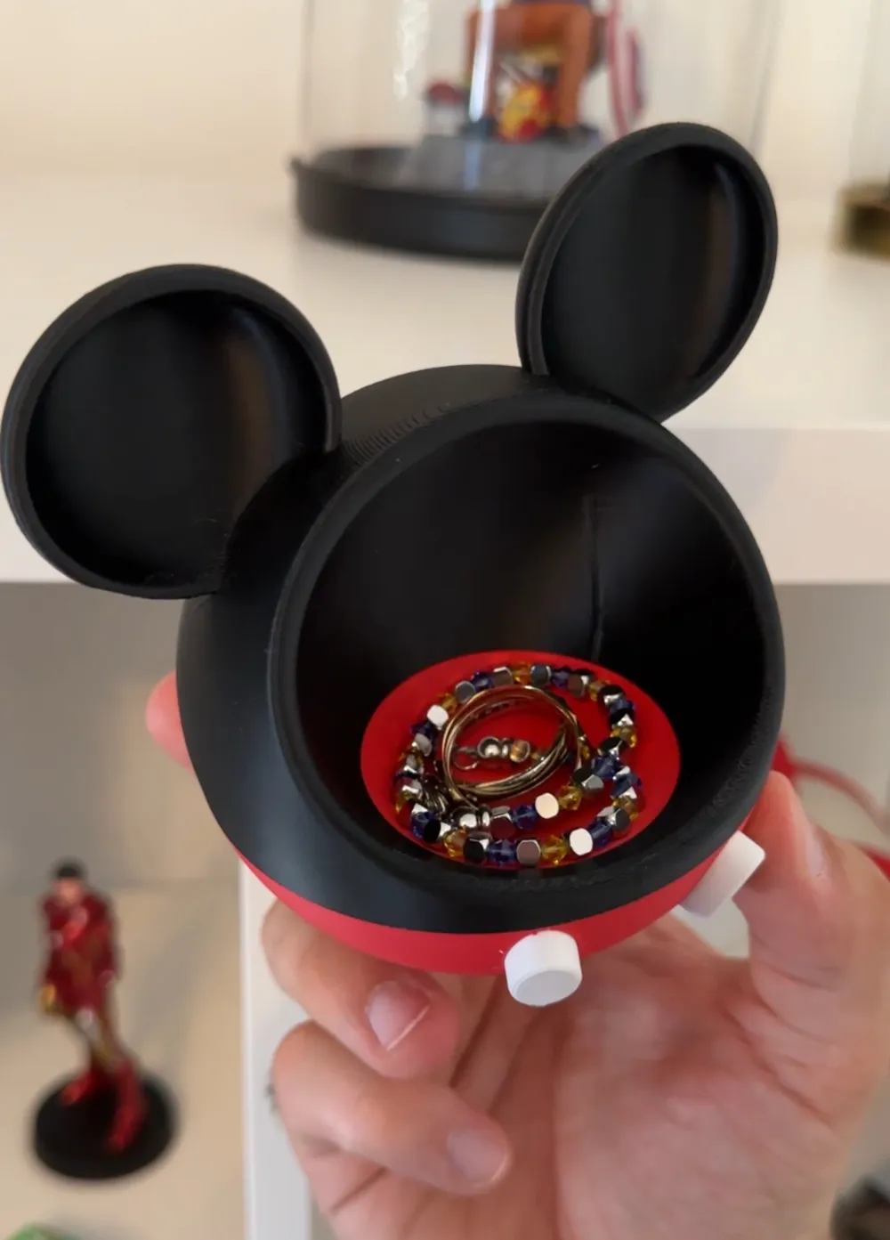 Disney Micky Mouse - Plant Pot - Jewellery Holder - Free 3D Print Model ...