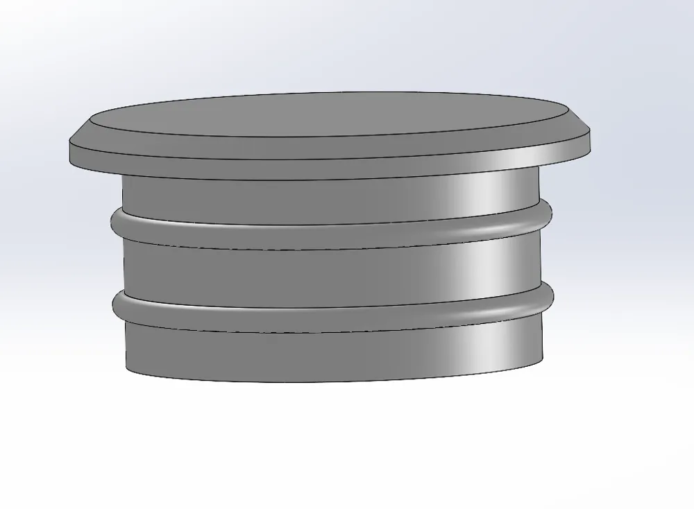 Round Tube Plug - 25mm multiple tube thicknesses - Free 3D Print Model ...