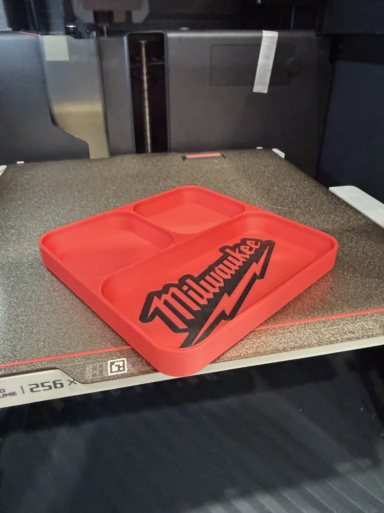 Milwaukee Small Parts Tray - Free 3D Print Model - MakerWorld