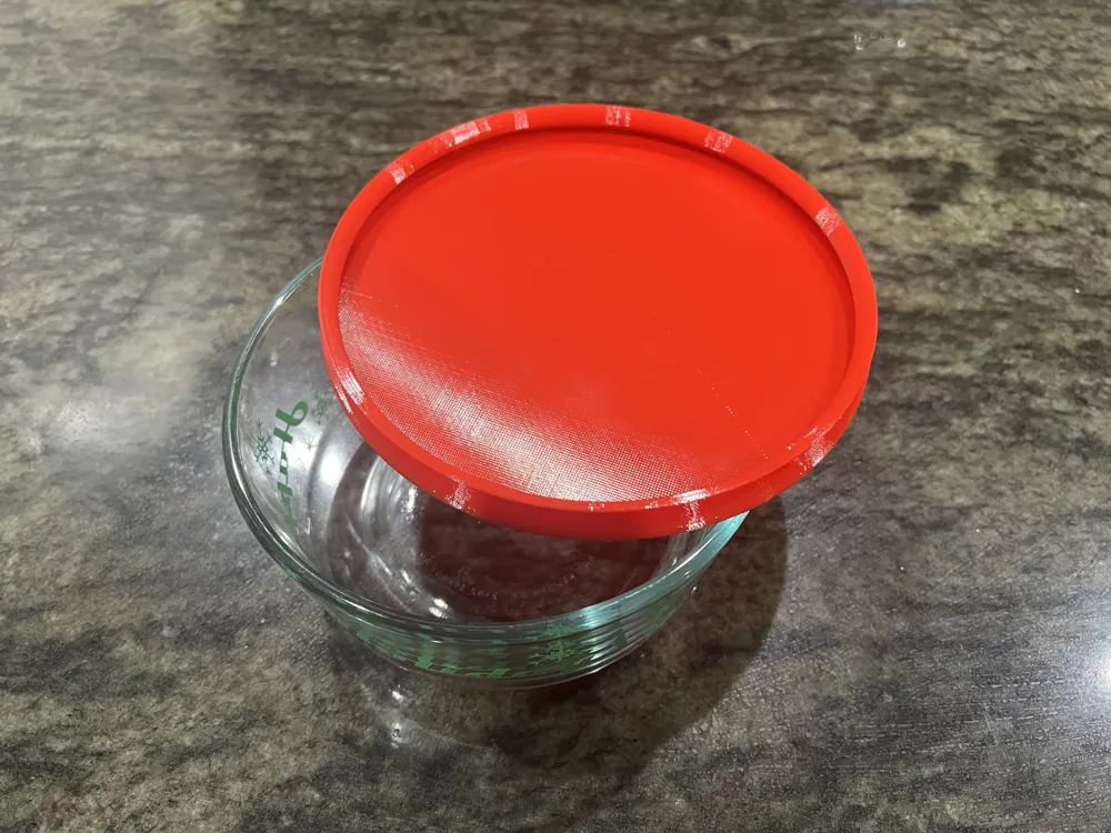 Pyrex Bowl Replacement Lids - No Support Required Remixed by agent_adam ...