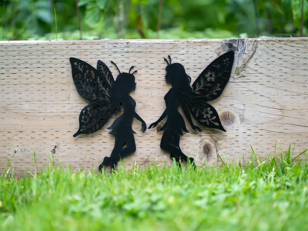 garden butterfly angel fairy decoration - Free 3D Print Model - MakerWorld