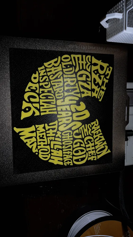 Wu-Tang Clan 20th anniversary LOGO by 3dts_printing_studio MakerWorld ...